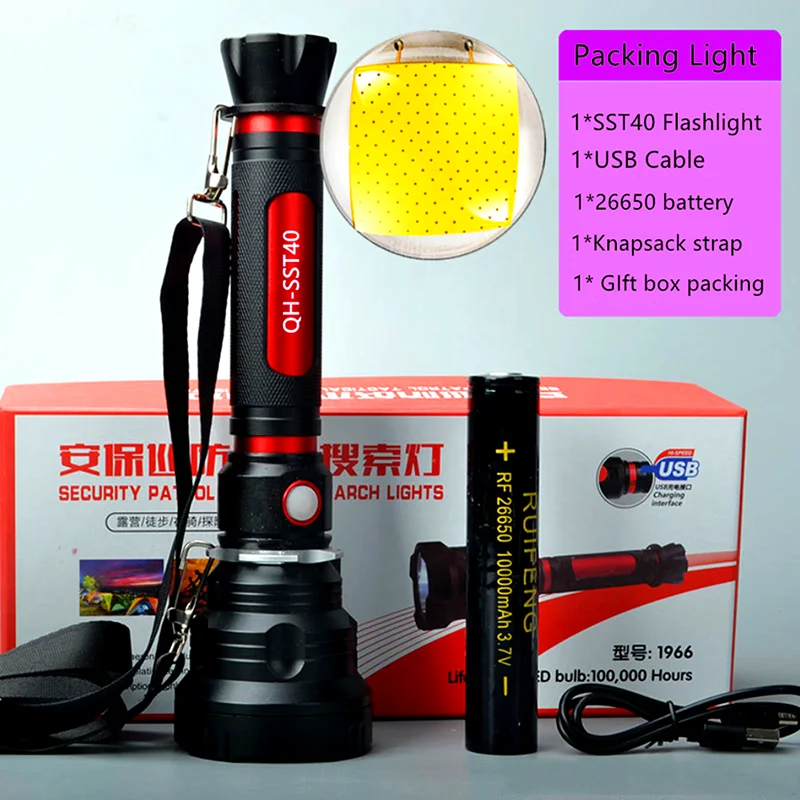 Middle East Rechargeable Heavy Duty Torch Light,2km Long Range ...