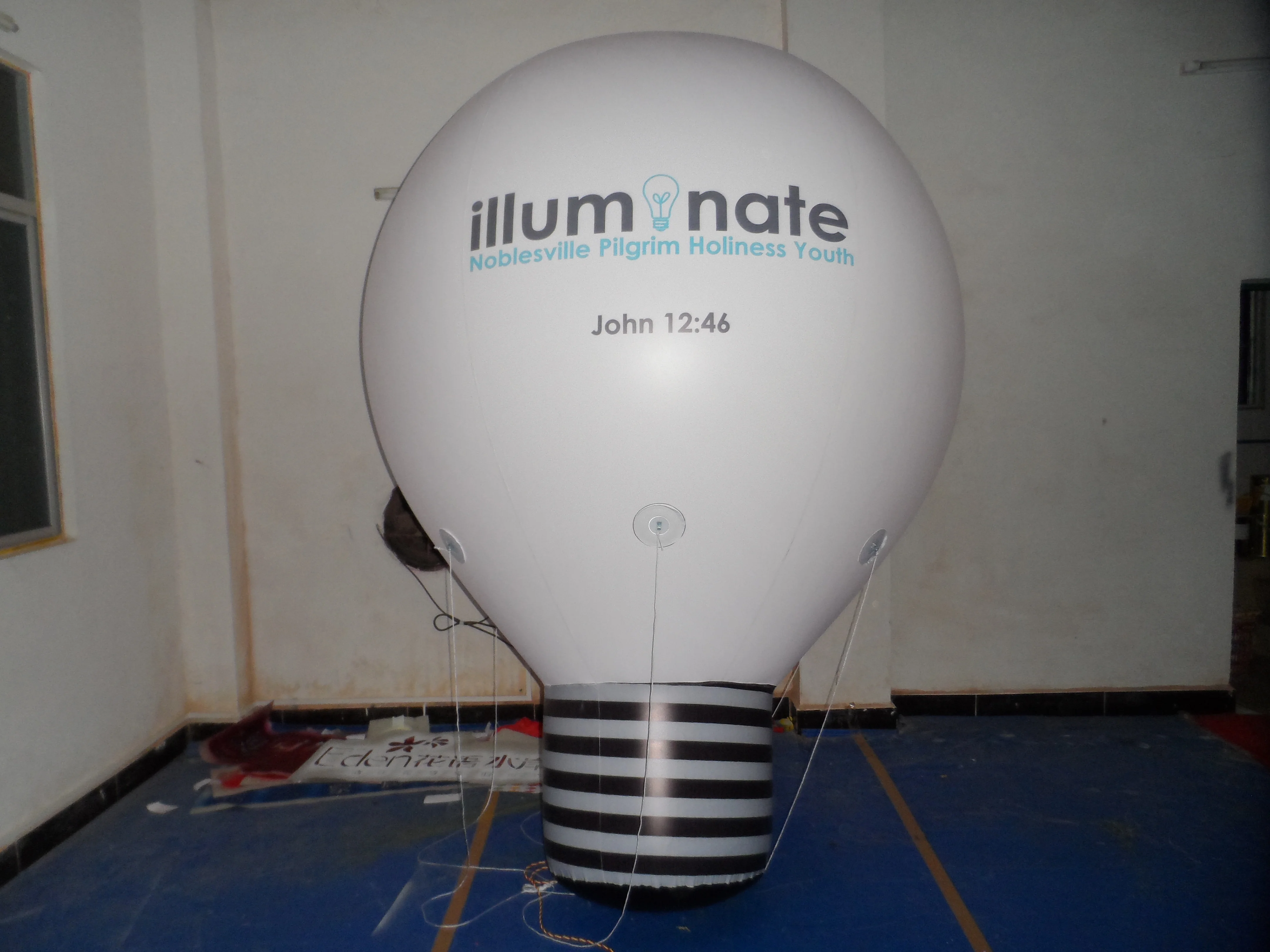 Outdoor Large Led Lunar Model Inflatable Helium Advertising Balloon For ...