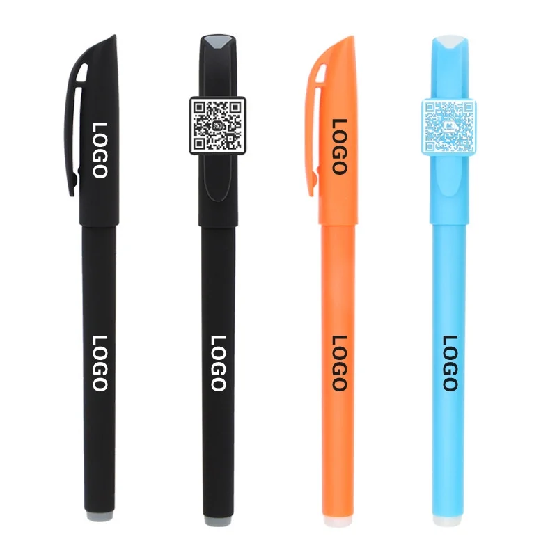 Wholesale Custom Logo Qr Code Colorful Liquid Ink Gel Pens - Buy Gel Pen,Custom Gel Pens,Gel ...