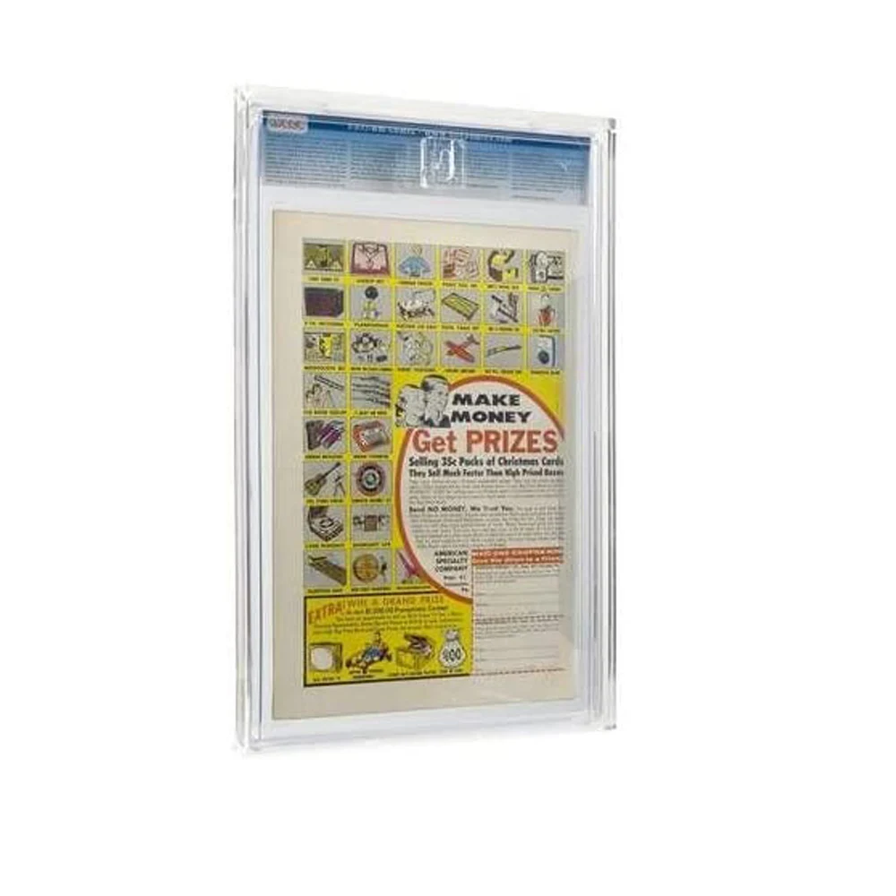 CGC Graded Comics Display Case - Modern & Customizable