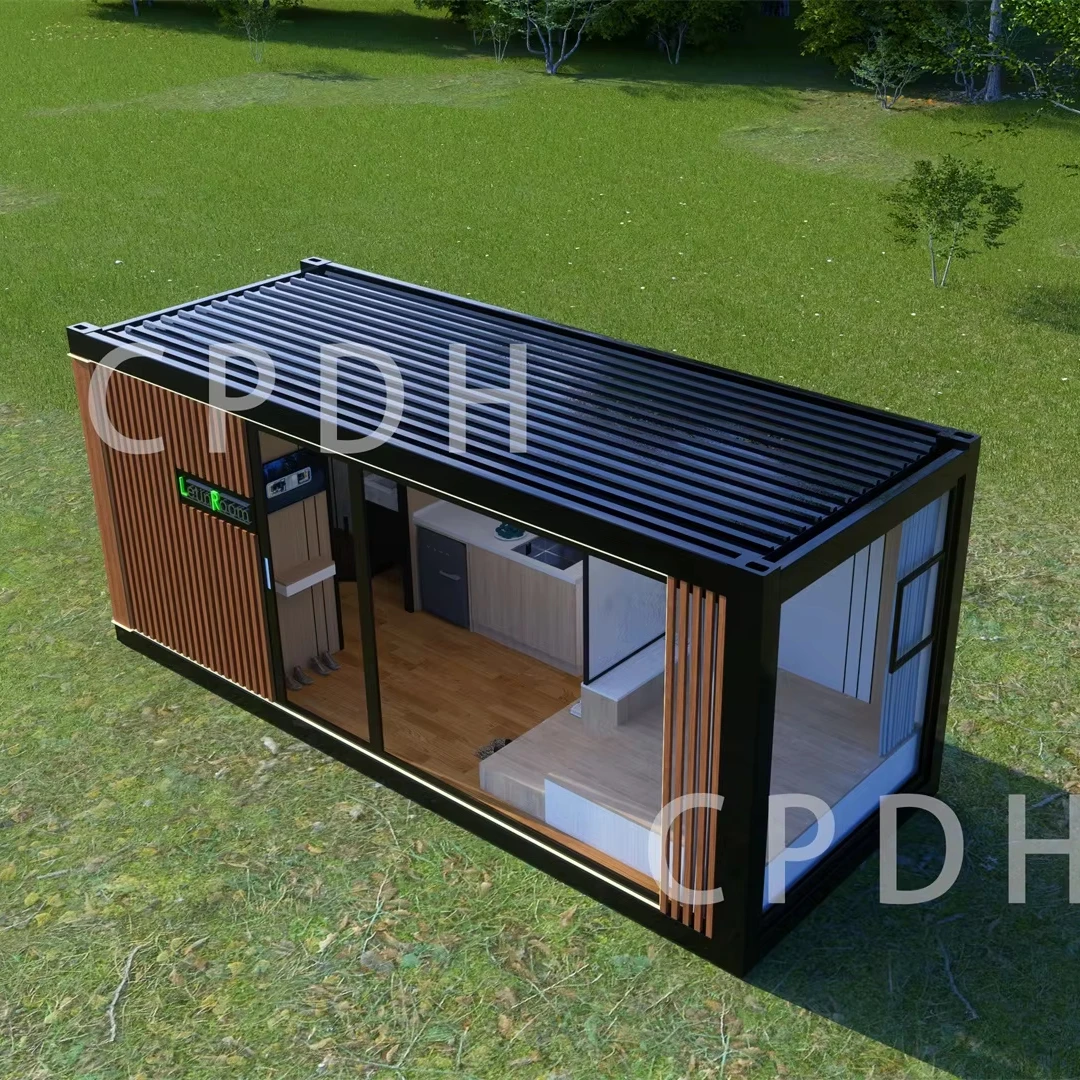 Outdoor Garden Cabin Expandable Resorts Containers House Sleeping ...