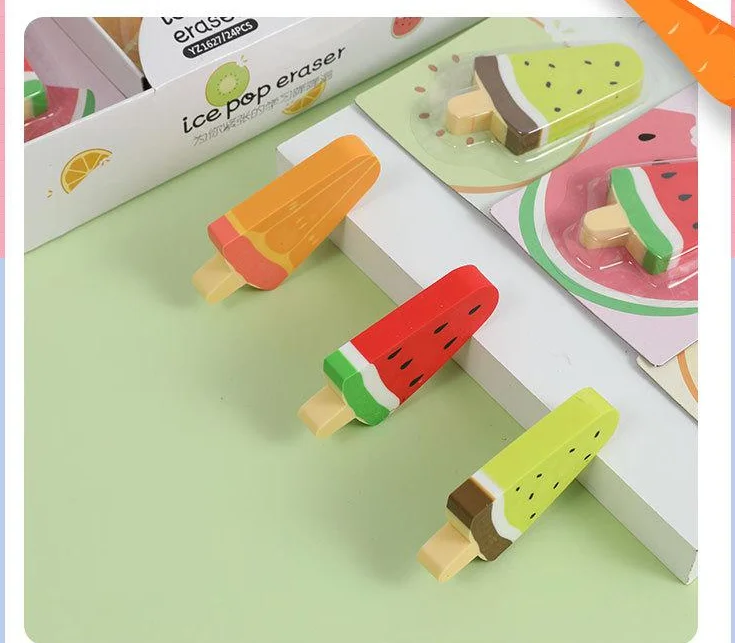 2d Tpr Popsicle Eraser Rubber For Children - Buy Popsicle Eraser,Eraser ...