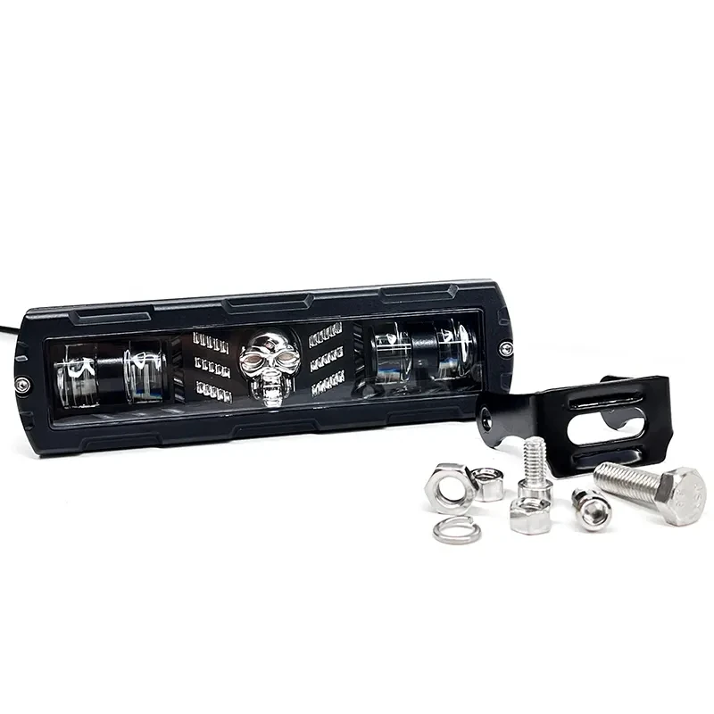 9-32v 40w Rectangle Skull Led Light Headlamp High Quality 3500lm ...