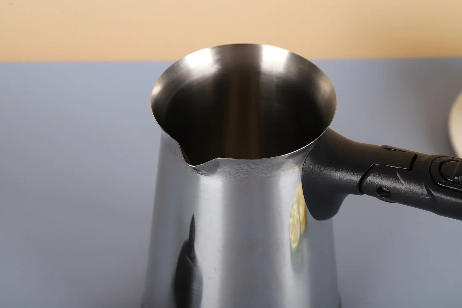 600ml Stainless Steel Turkish Coffee Maker Electric Cezve Pot With 360 ...