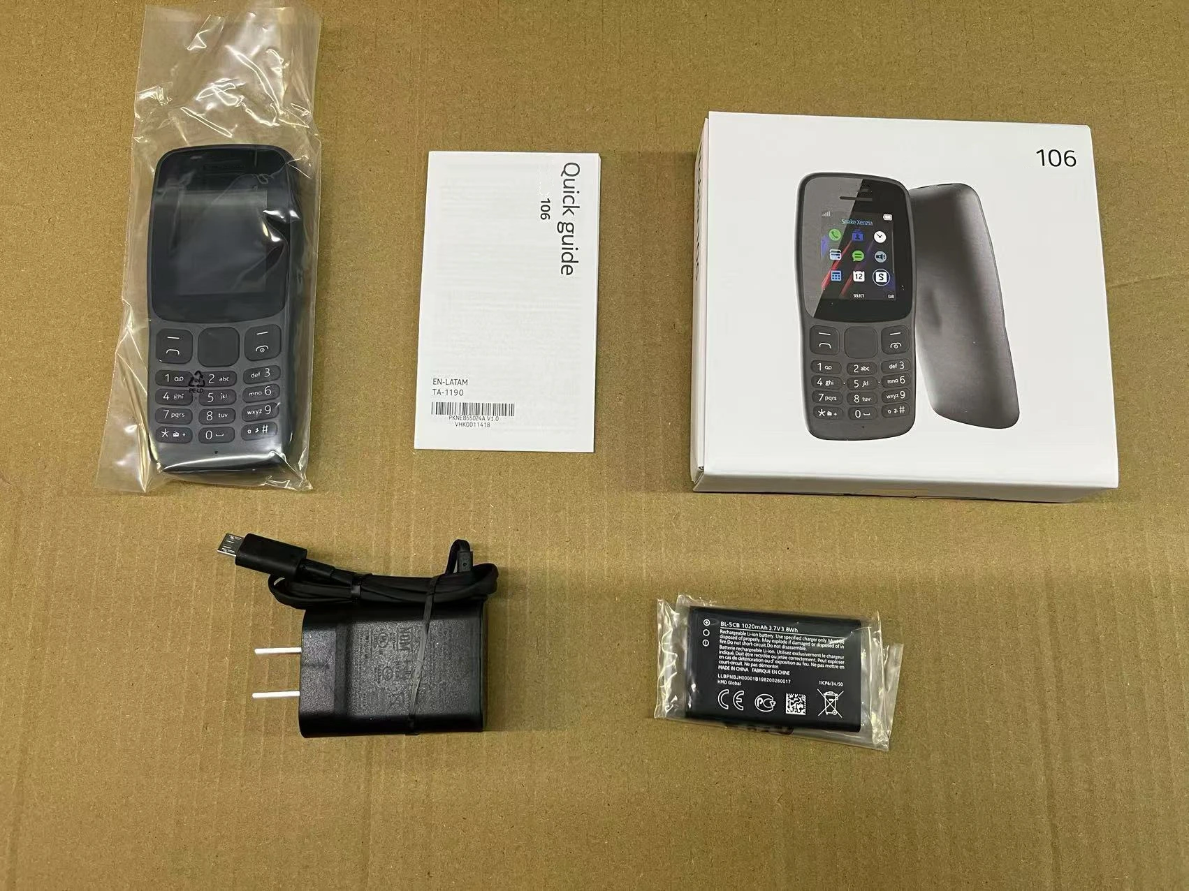 Cheapest High Quality Unlocked Dual SIM Mobile Phone for NOKIA 106