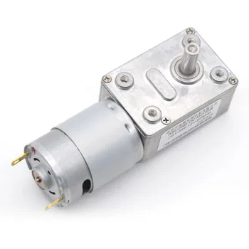 Jgy-385 Mini Dc Turbo Worm Reduction Right Angle Motor With Metal Gear ...