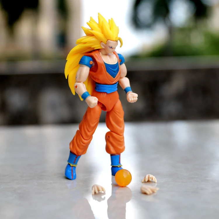 Wholesale Saiyan Gogeta Dbz Figurine 16-18cm Anime Figures Dbz Shf Pvc ...