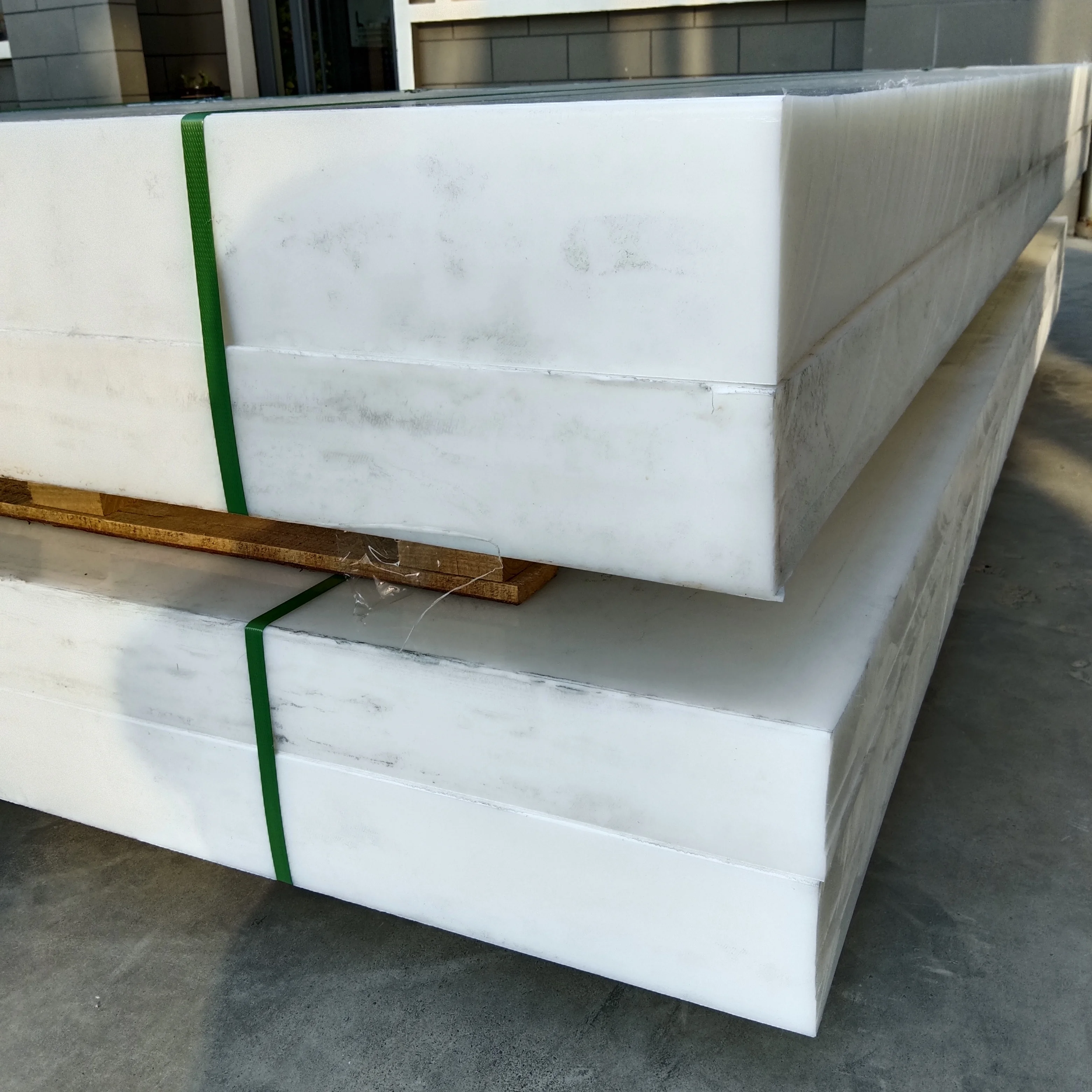 100% Virgin UHMWPE Polyethylene Block Slip Surface Finish Plastic Block ...