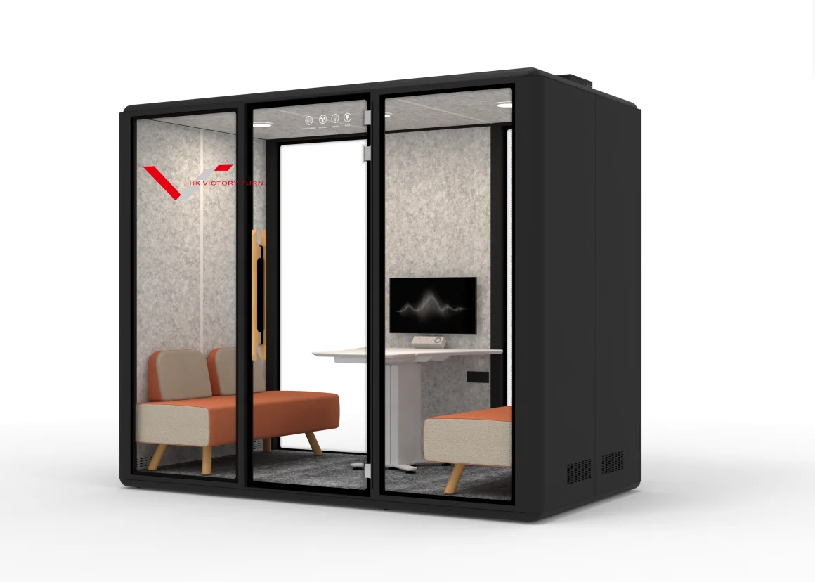 Single Seater Office Meeting Booth - Privacy & Flexibility