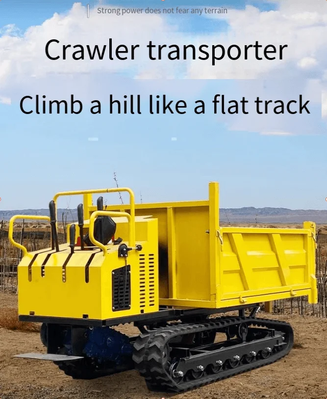 New Steel Crawler Transport Agricultural Vehicle 3T Load Capacity ...