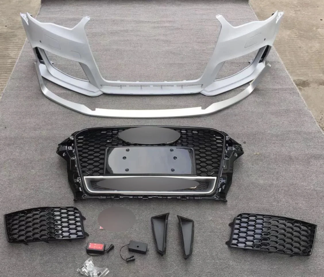 Auto Car Front Bumper Body Kits For Audi A3 To Rs3 Accessories Front ...