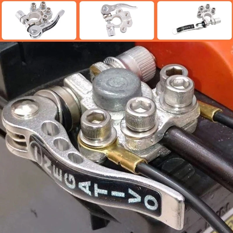 Toolless Quick Disconnect Battery Connectors - 12V 6V 24V