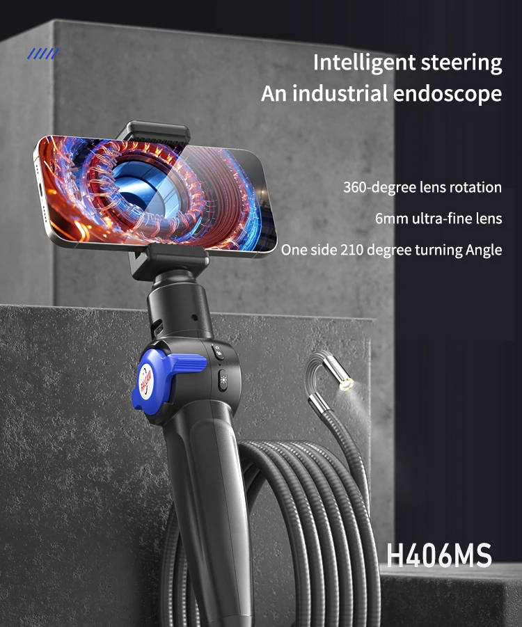 Ralcam 6mm Industrial Video Borescope Endoscope Camera For Ios Android ...
