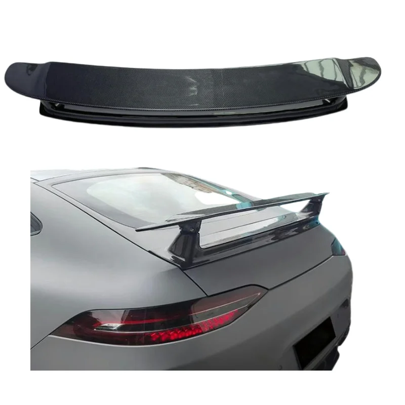 Car Accessories ED1 style Carbon fiber Rear wing Fixed wind wing For ...