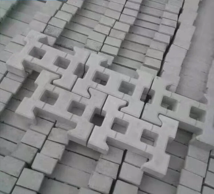 Solid I-shaped Water Conservancy Interlocking Block Ecological Slope ...