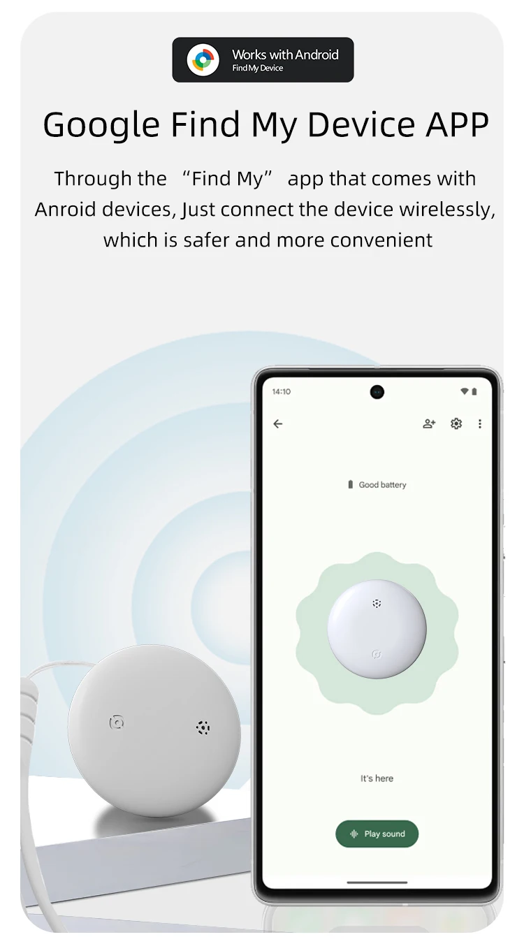 Google Certified Android GPS Tracker - Compatible With Google Find My ...