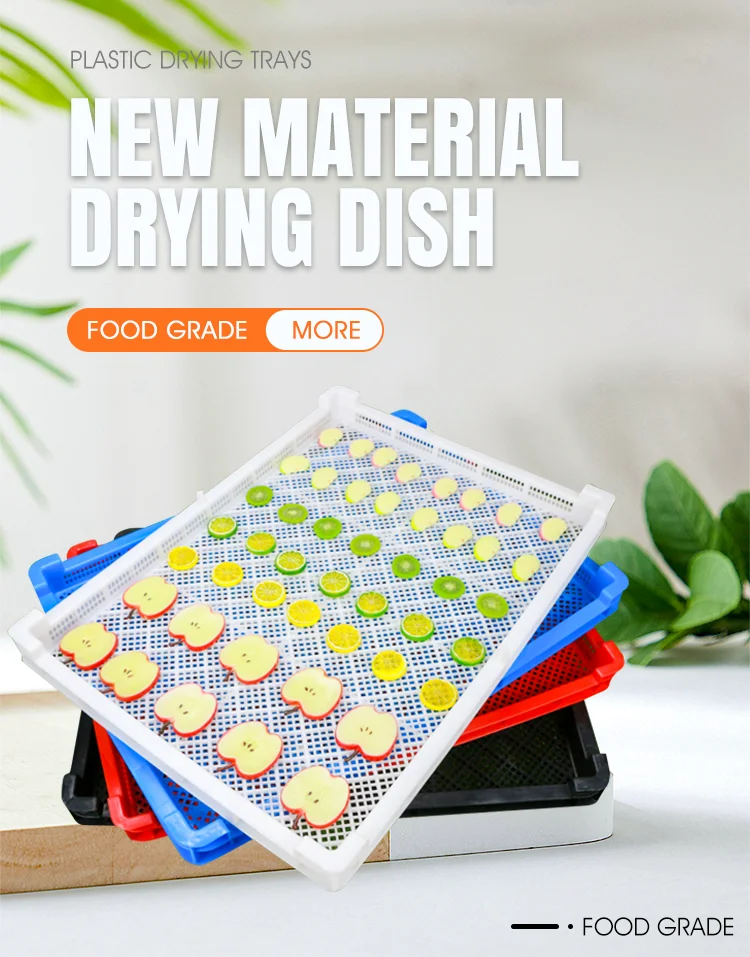 Plastic Drying Tray Large Plastic Drying Trays Plastic Stackable Food ...