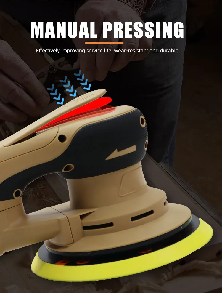 400W Dual Action Grinder - Efficient Metal & Wood Sanding