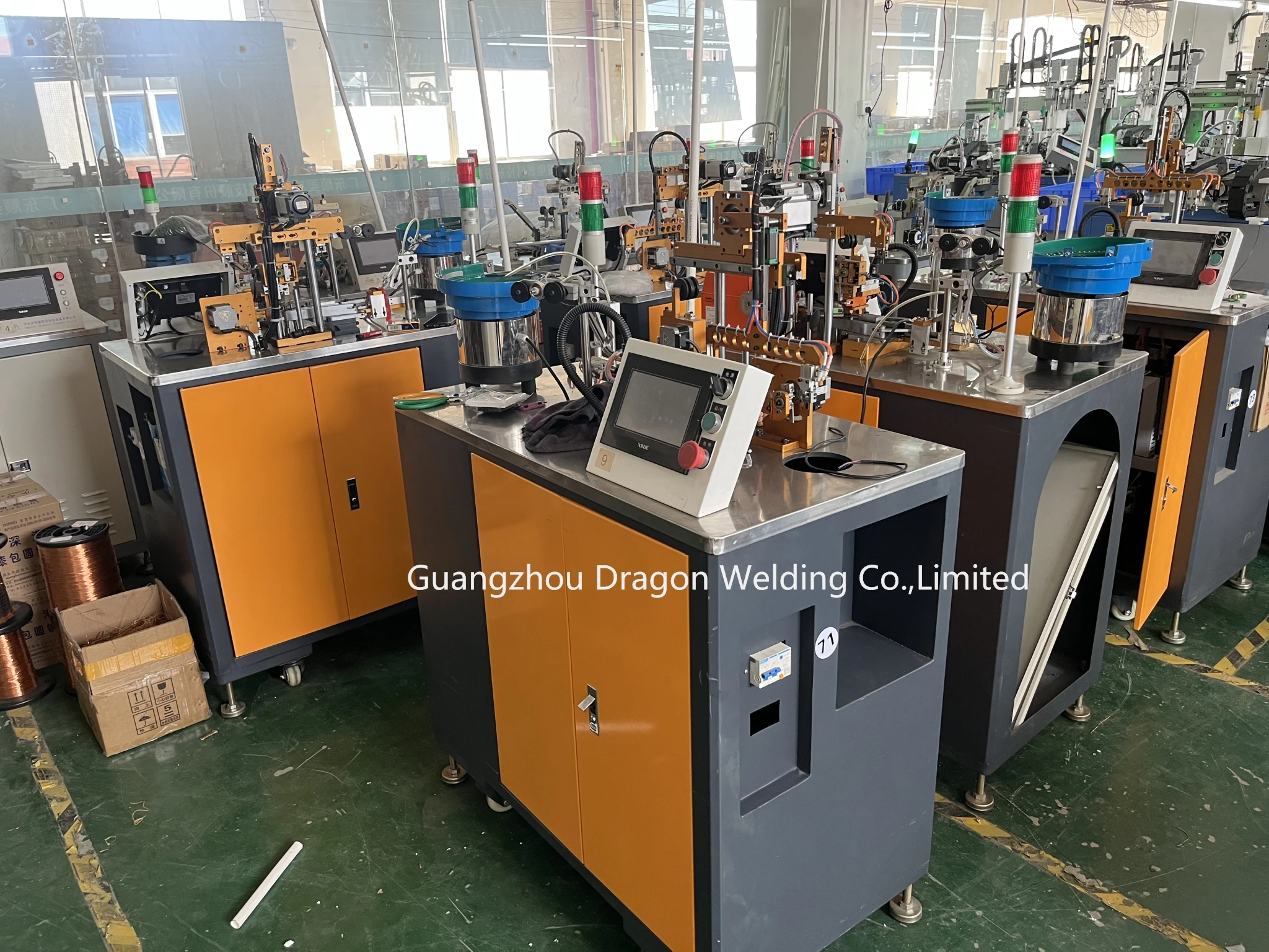 Wire Industrial Machinery Coil Winding Machine Full Automatic Hook Type ...
