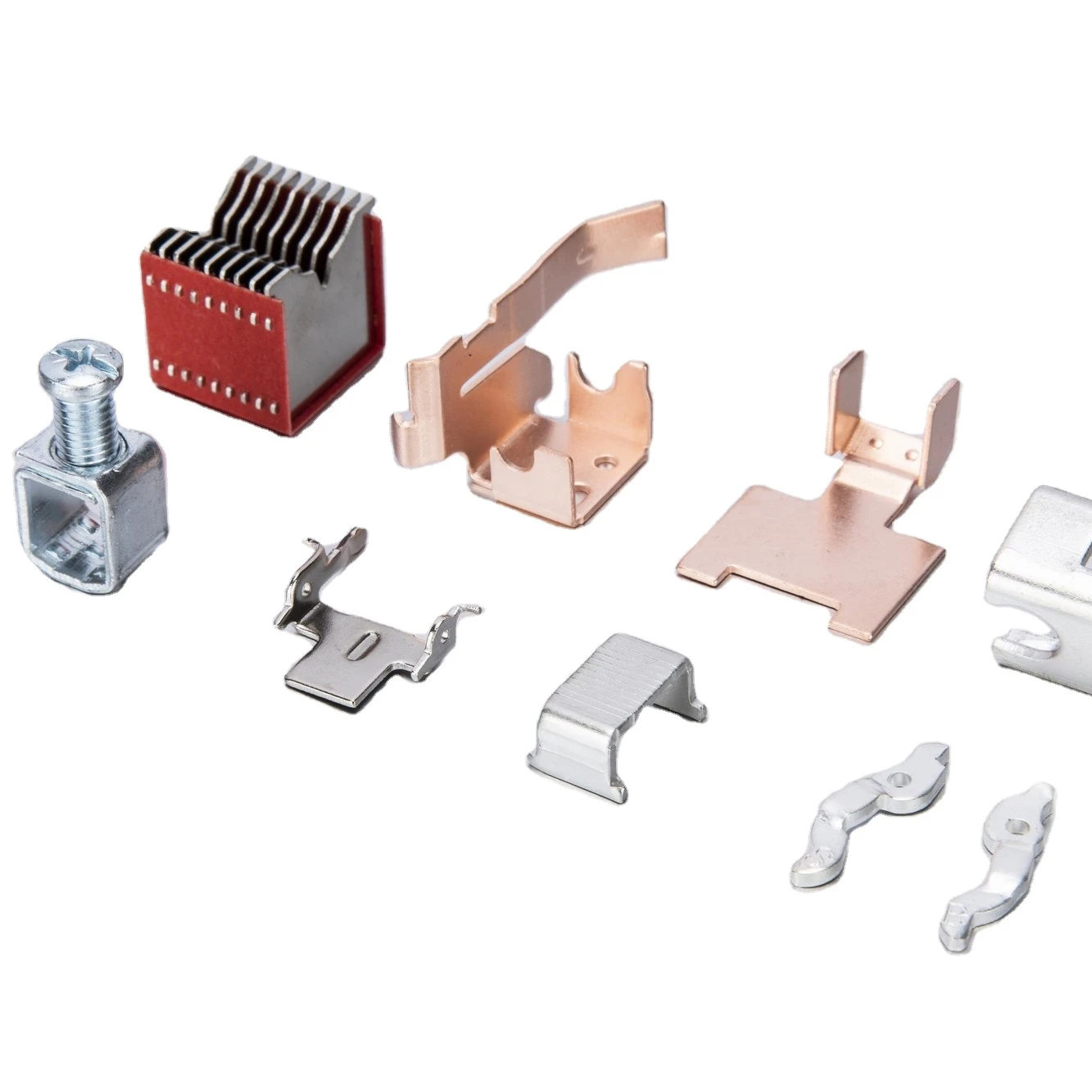 Factory Customized Brass Terminal Clamp Components Metal Welding Laser ...