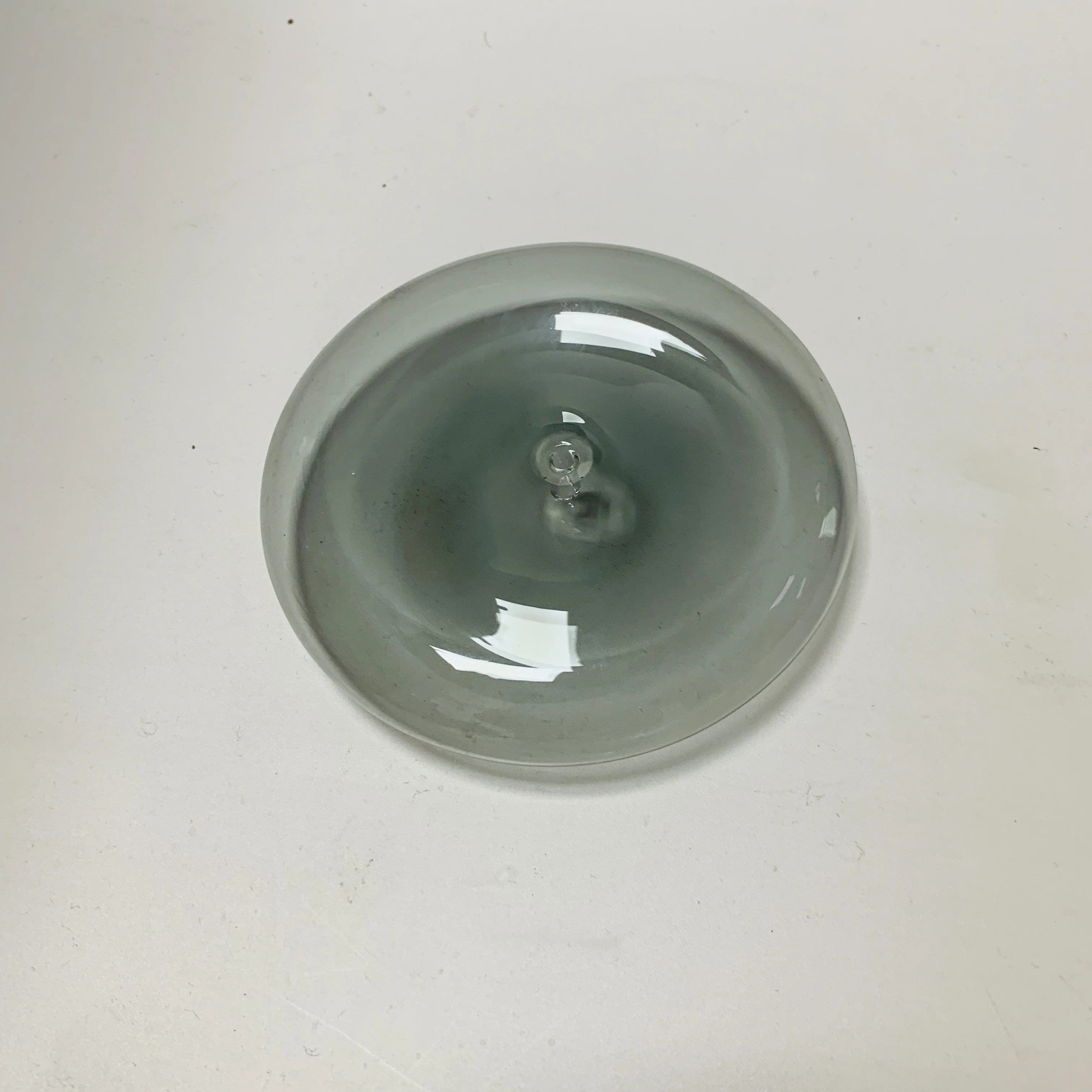 Custom Made Colored Heat-Resistant Glass Pebble Incense Holder
