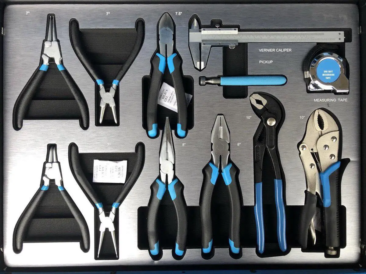 Seven-layer Tool Cabinet Stainless Steel - Durable & Versatile