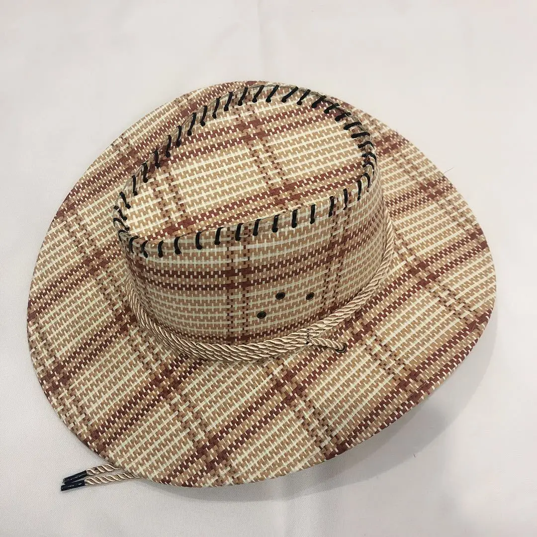 Custom Best Seller Of Summer Classic Straw Hats Men Summer Wide Brim ...