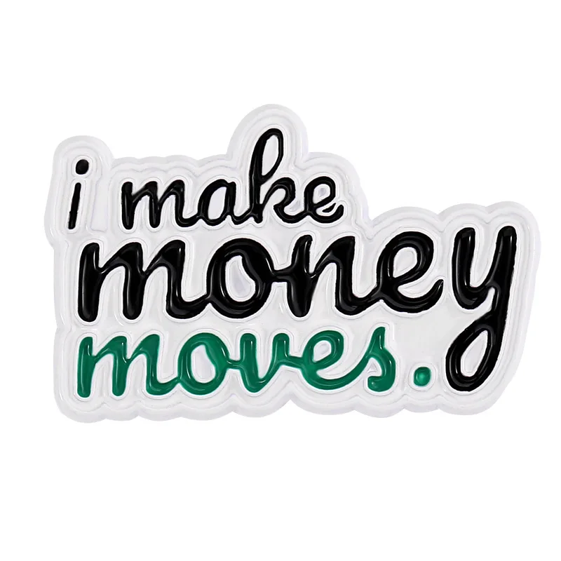 Trendy Cash Bill Dollar Sign Lapel Pins Enamel Money Brooch - Buy Money ...