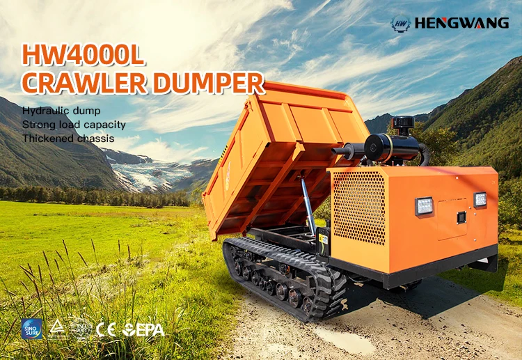 Earth-moving Machinery Mini Dumper - Efficient & Durable