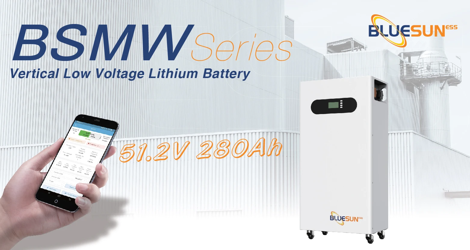 Bluesun 14.33kwh Lithium Battery - Best Price for Solar Storage