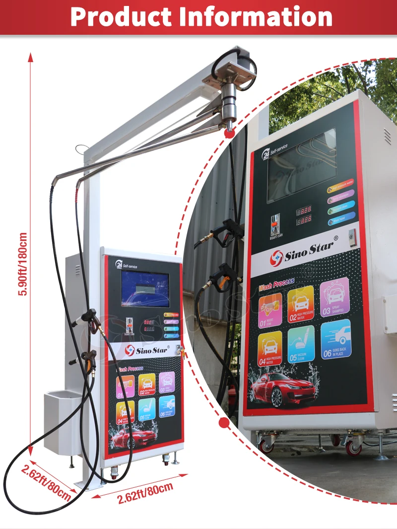 Sino Star Smart Car Wash - Efficient Manual Operation
