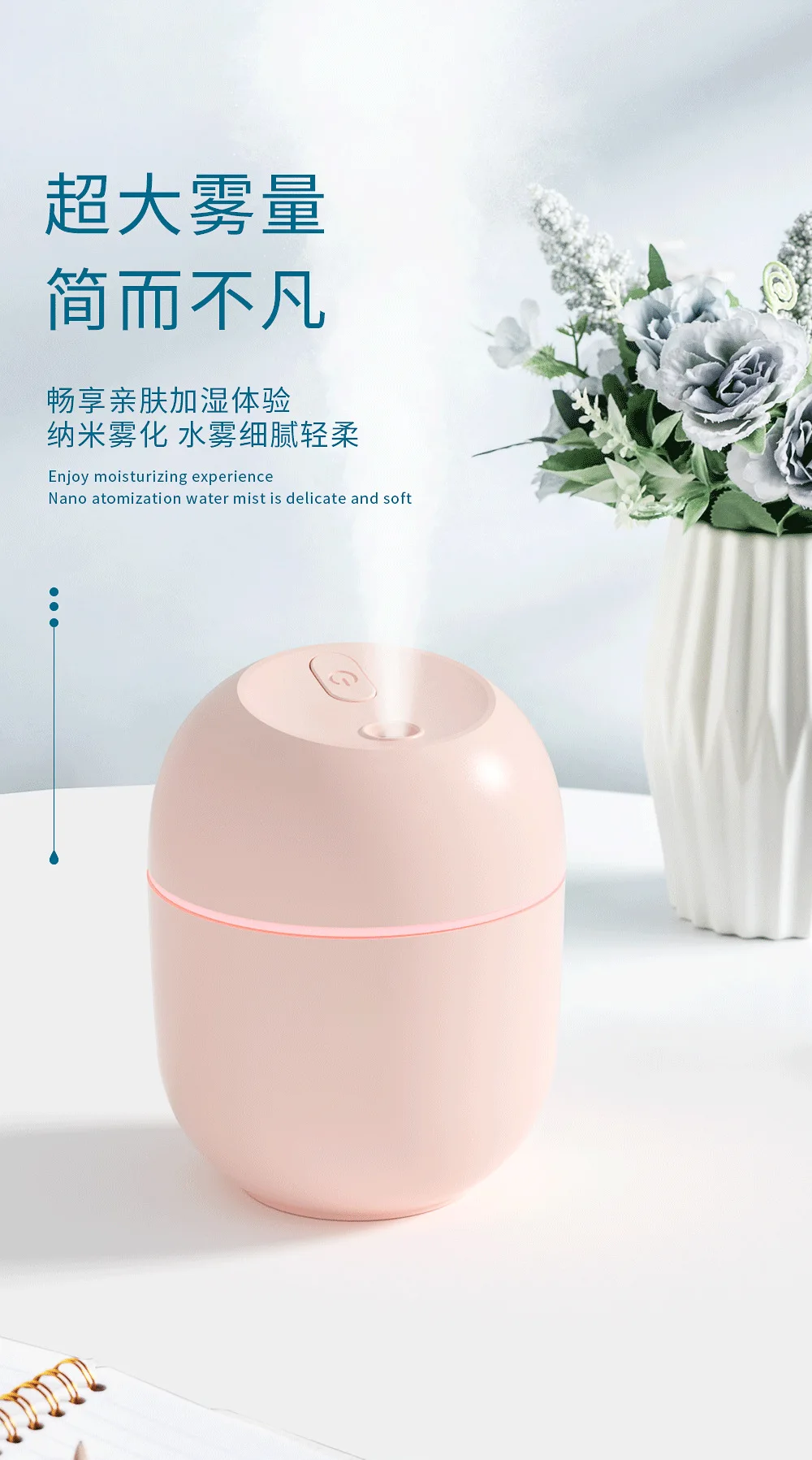 2023 Wholesale Cool Mini Humidifier Portable Mini Air Humidifier For ...