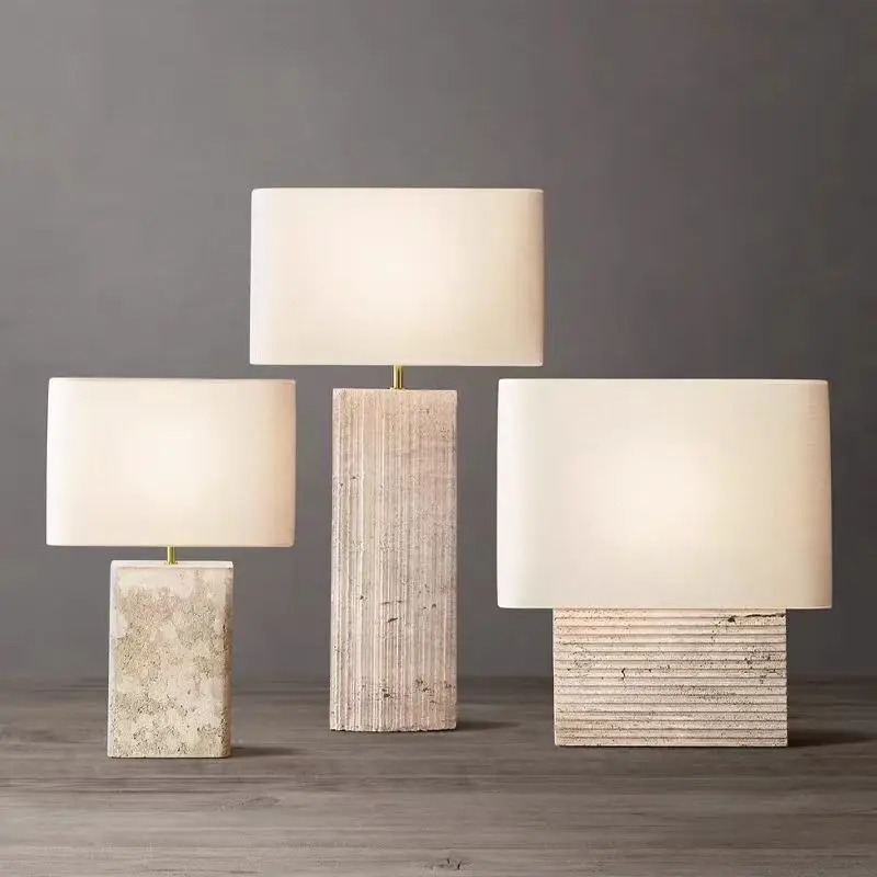 Customizable Modern Style Dimmable Table Lamp High-End Natural ...