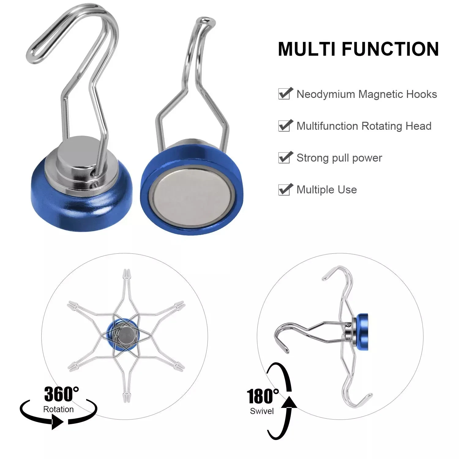 Factory Price Magnetic Split Ring Magnetized Tool Hooks Customized ...