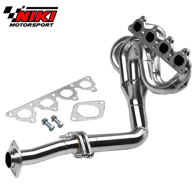 4-1 Stainless Steel Exhaust Headers for 1988-2000 Honda Civic CRX D15 ...