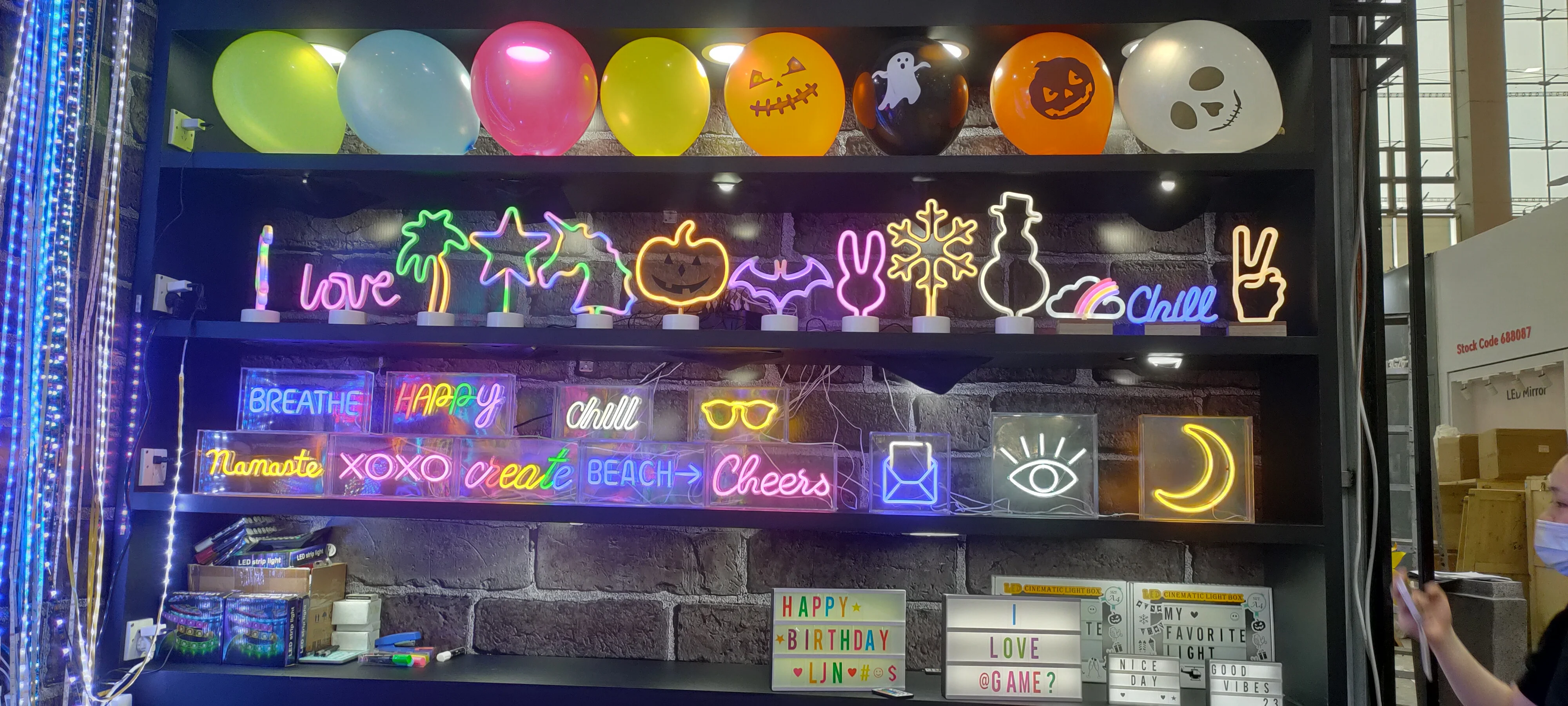 Dimmable PVC Neon Sign for Wall Decor Preppy Billiards Bedroom Theme ...