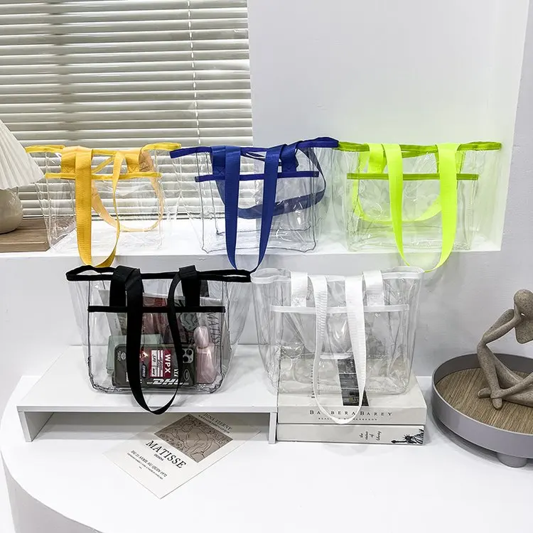 Pvc Purse Clear Bag Stadiu Approved Purse Transparent Plastic Crossbody ...