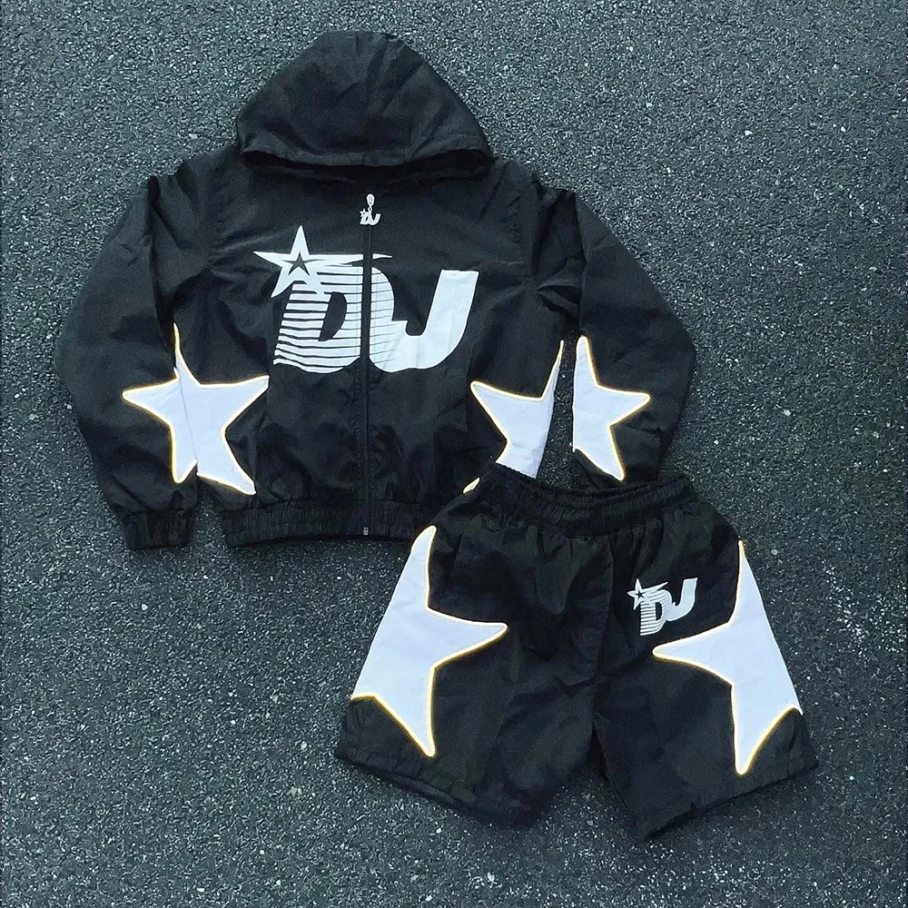 DCY 2025 Trending Product Nylon Tracksuit Manufacturer,Men Button up ...