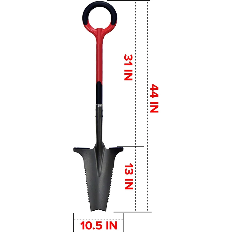 Long Handle Unique Garden Hand Tools Professional Carbon Steel Red ...