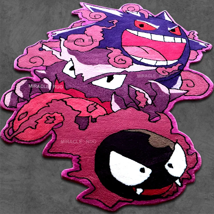 High Quality 3d Hand Tufted Rug Custom Design Die Cut Carpet Living ...