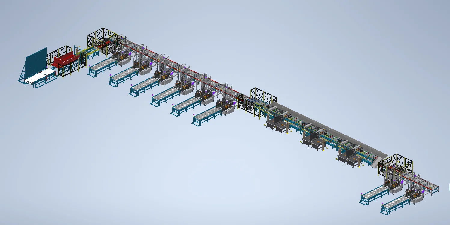 SF5000 Pallet Sorting Line - Efficient & Quality Solutions