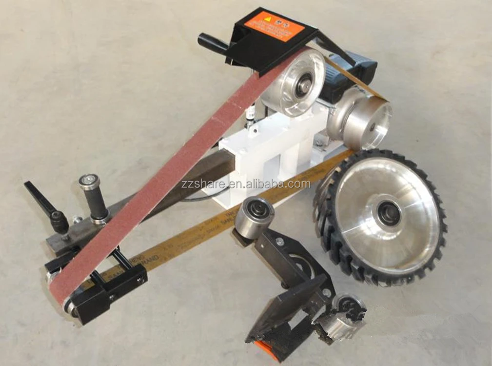 Electric Abrasive Long Belt Grinding Knife Grinders Sander Machine