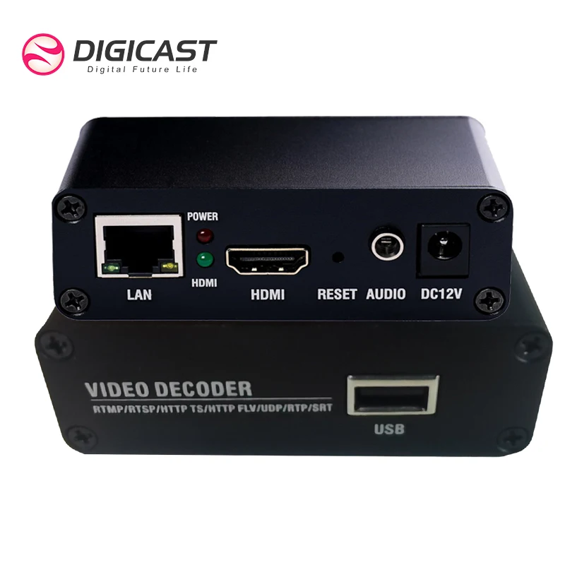 Portable Medial Player 4k Usb To Ip Encoder Decoder For Live Streaming ...