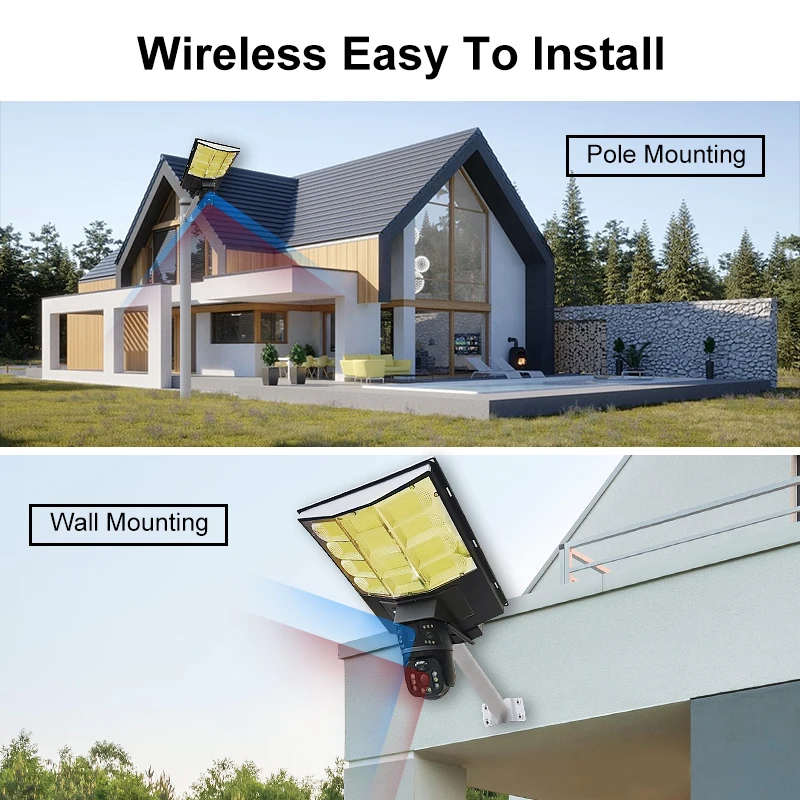 Sing Len Solar Energy LED Street Light Outdoor 4G CCTV Camera with SIM ...