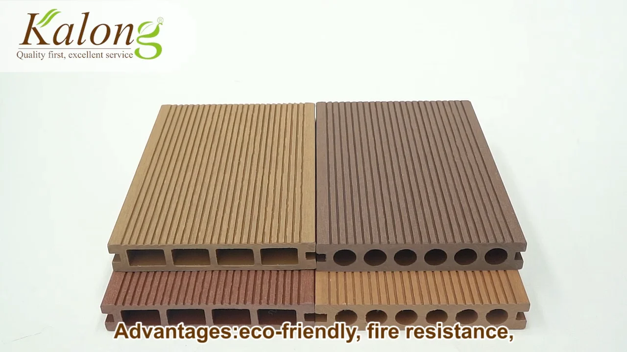 High Quality Wpc Decking Waterproof Decorative Outdoor Flooring Durable Wood Plastic Composite ...