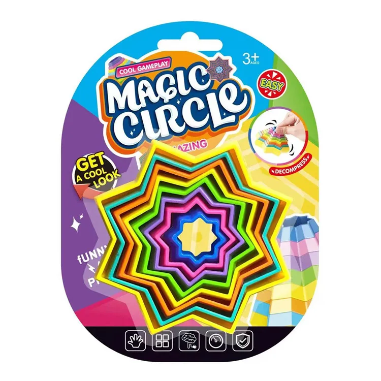 M1995 2022 Magic Circle Fidget Toy Game For Chidren's Educational ...
