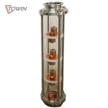 Towin 2in Crystal Glass Bubble Plate Reflux Columns - Buy Glass ...