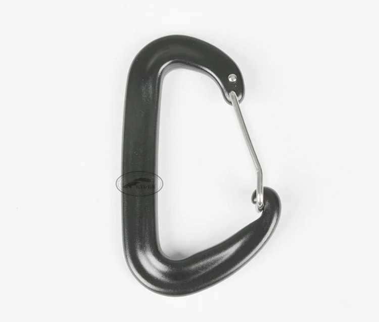 Custom Laser Engraved Logo Heavy Duty D Shape Snap Hook Camping ...