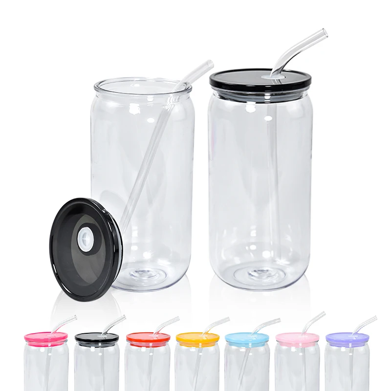 New Arrival 16oz Acrylic Plastic Libbey Can Plastic Beer Cold Drinking ...