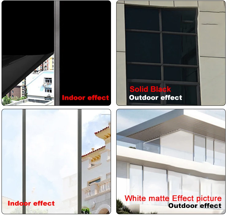 1.52*30m Silver Mirror Reflective Aluminum Building Window Film
